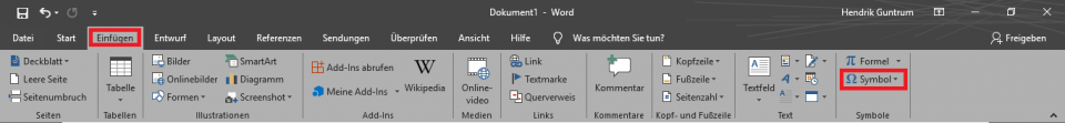 Handy Symbol in Word einfügen – so geht’s! - Tech-Aktuell