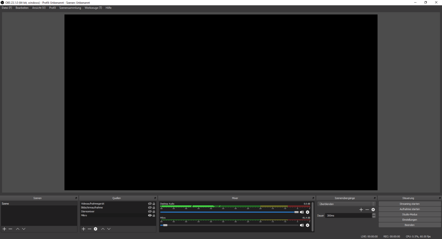 Open Broadcaster Software Studio (OBS) Download - Tech-Aktuell