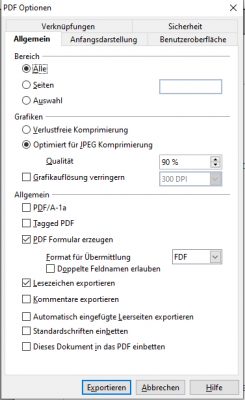 OpenOffice: PDF erstellen - so geht's - Tech-Aktuell